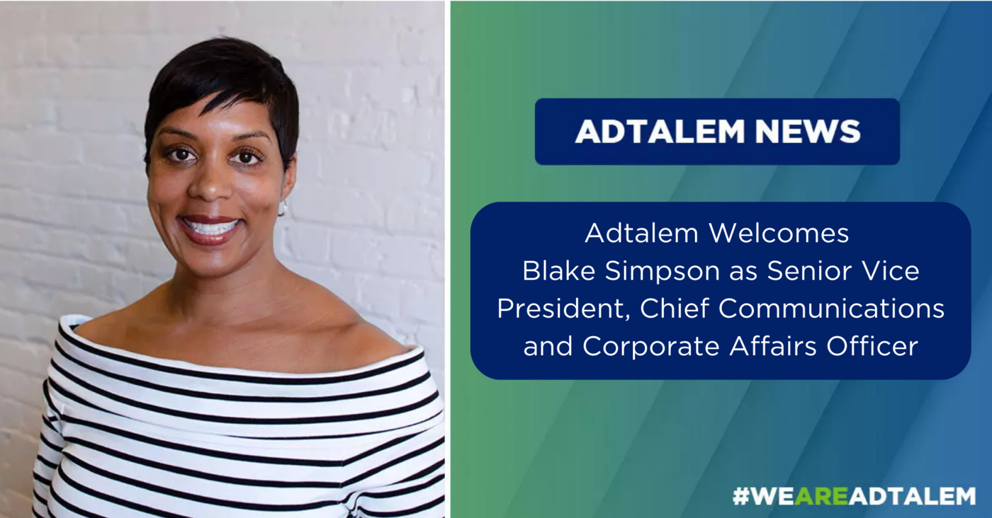 Adtalem Global Education Appoints Blake Simpson as Senior Vice President, Chief Communications ...